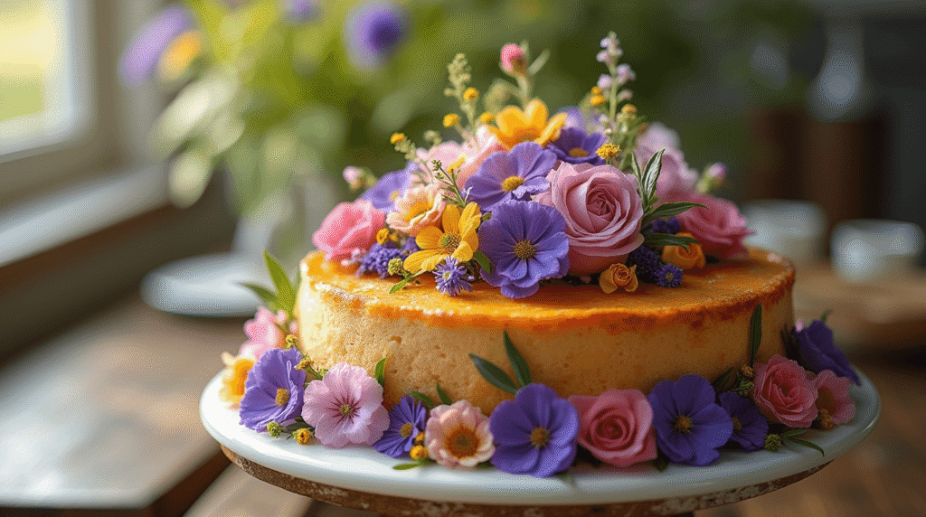 Gâteau fleuri : Comment Le Préparer en 5 Étapes - cuisine vibrante.